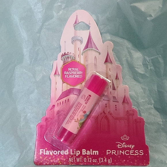 Disney | Makeup | Disney Princess Royal Raspberry Lip Balm Pink Nwt 2 ...